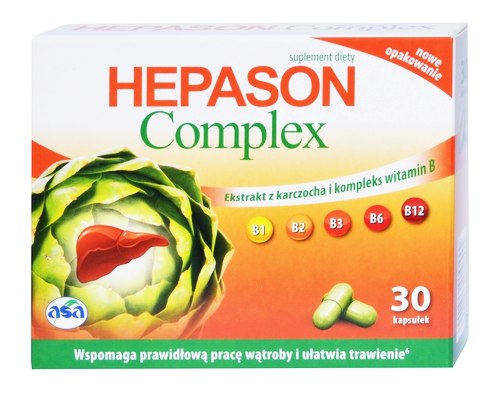 HEPASON Complex Opinie, Cena, Ulotka, Dawkowanie – Medsowa