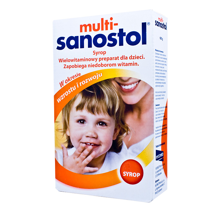 Multi-Sanostol Opinie, Syrop dla Dzieci, Cena, Ulotka, Skład