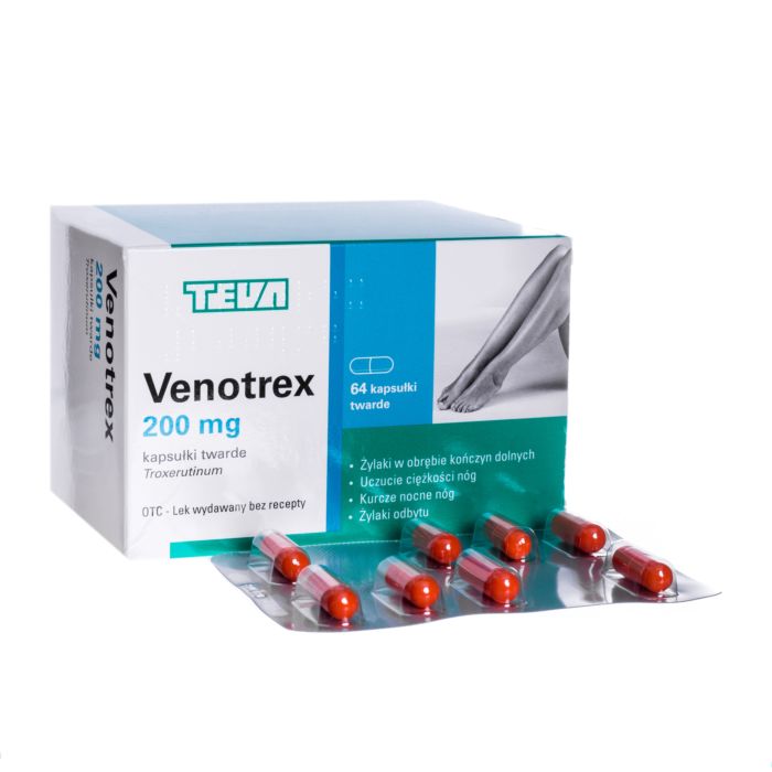 Venotrex Opinie, Ulotka, Cena, Skład – Medsowa