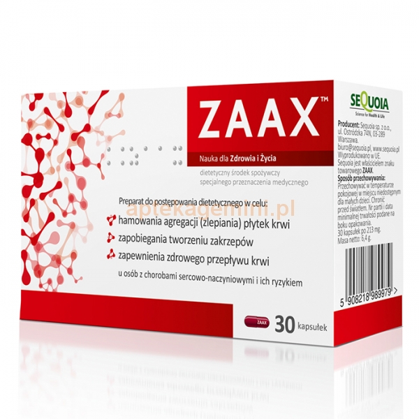 Zaax Opinie, Ulotka, Cena, Skład – Medsowa
