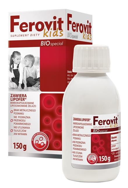 Ferovit Kids Bio Opinie, Ulotka, Cena, Skład – Medsowa