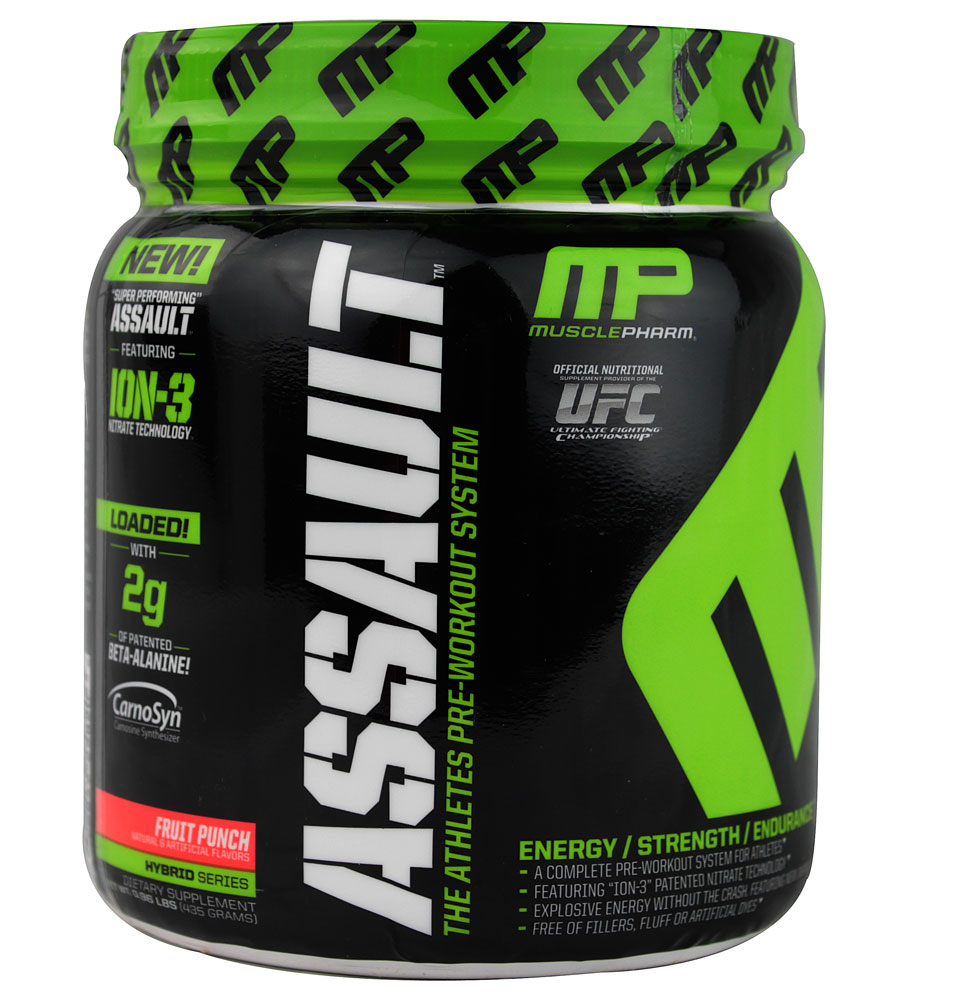 Muscle Pharm Assault Opinie, Dawkowanie, Cena, Skład – Medsowa