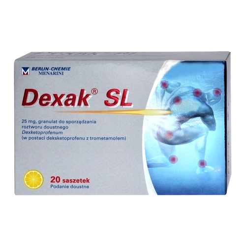 Dexak SL - Opinie, Ulotka, Cena, Skład, Przeciwwskazania, Dawkowanie ...