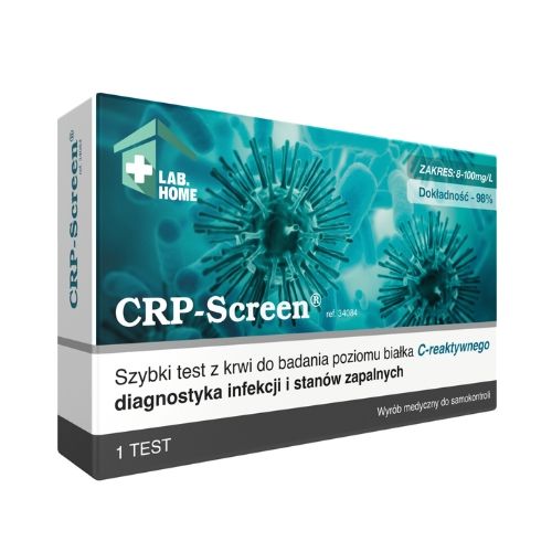 CRP-Screen, test diagnostyczny - Opinie, Ulotka, Cena, Skład ...