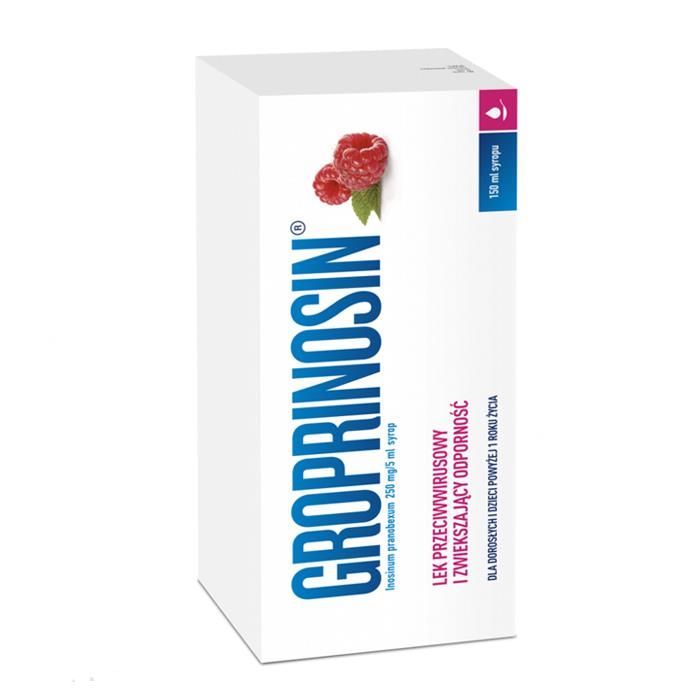 Groprinosin (syrop) - Opinie, Ulotka, Cena, Skład, Przeciwwskazania ...