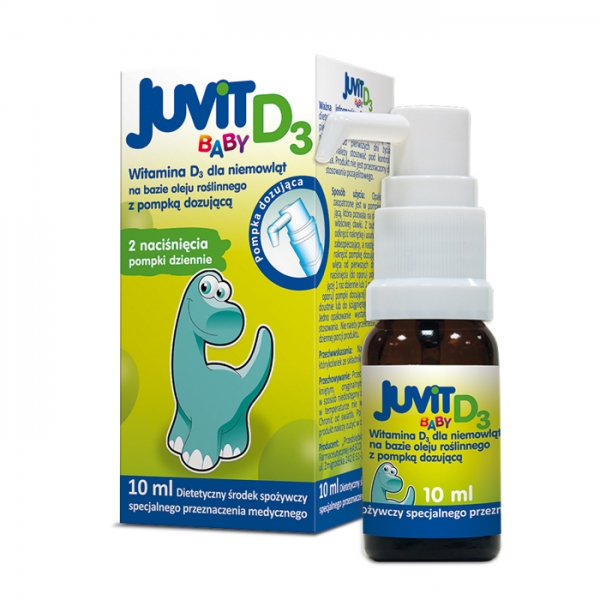 Juvit Baby D3 krople - Opinie, Właściwości, Cena – Medsowa
