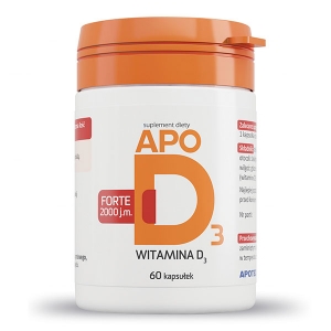 ApoD3 Forte kapsułki - Opinie, Ulotka, Cena, Skład, Przeciwwskazania ...