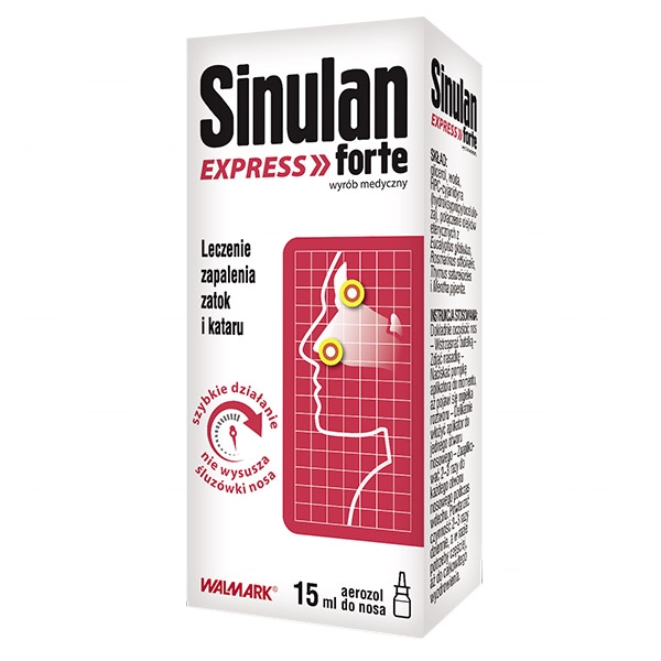 Sinulan Express Forte Junior aerozol do nosa - Opinie, Ulotka, Cena, Skład, Przeciwwskazania ...