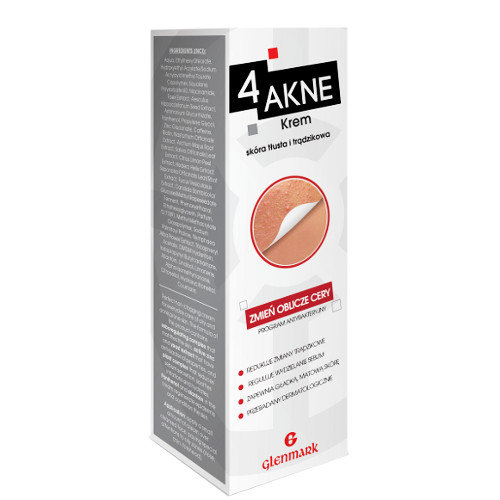Krem 4 AKNE Opinie, Ulotka, Cena, Skład – Medsowa